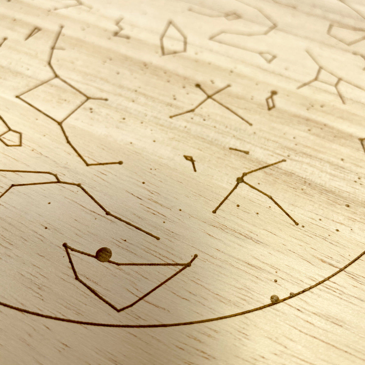 Personalised Star Map Engraved Wooden Memory Box – Flying Fig Studio